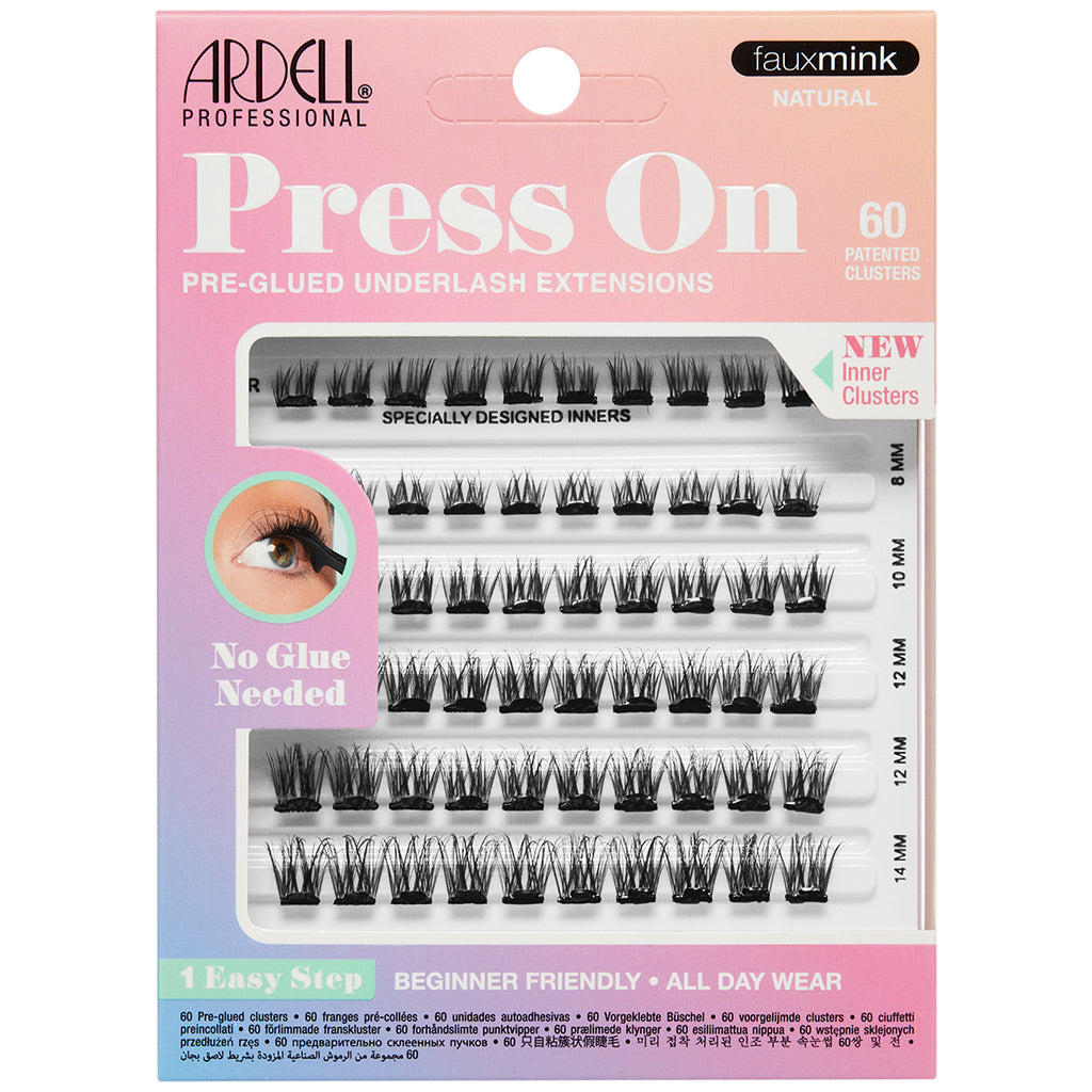 Ardell Press On Pre-Glued Underlash Extensions Multipack - Faux Mink N ...