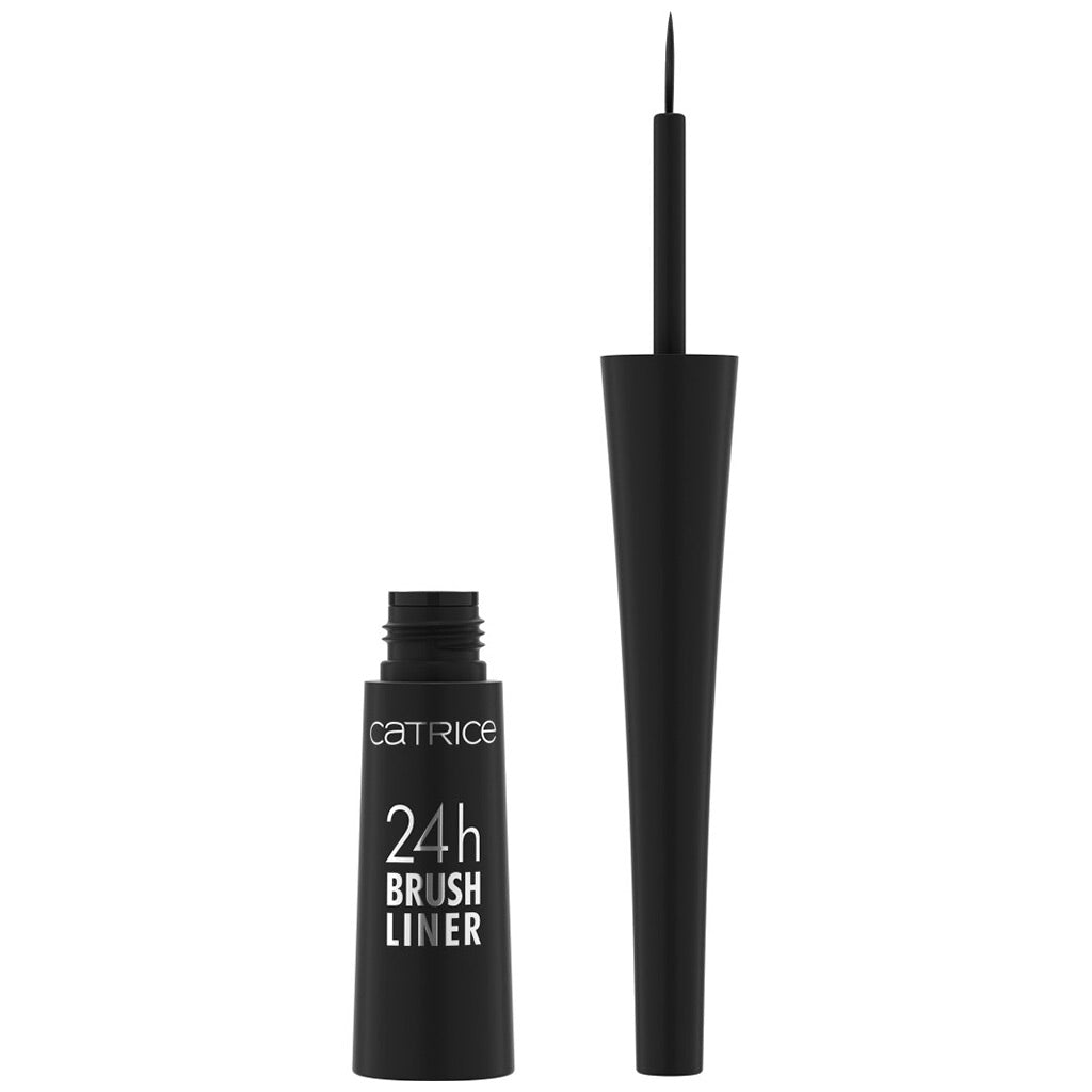 Catrice Cosmetics 24H Brush Liner 010 Ultra Black (3ml) | False Eyelashes