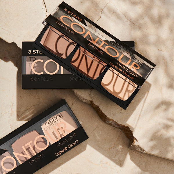 Catrice Cosmetics 3 Steps To Contour Palette (7.5g) | False Eyelashes