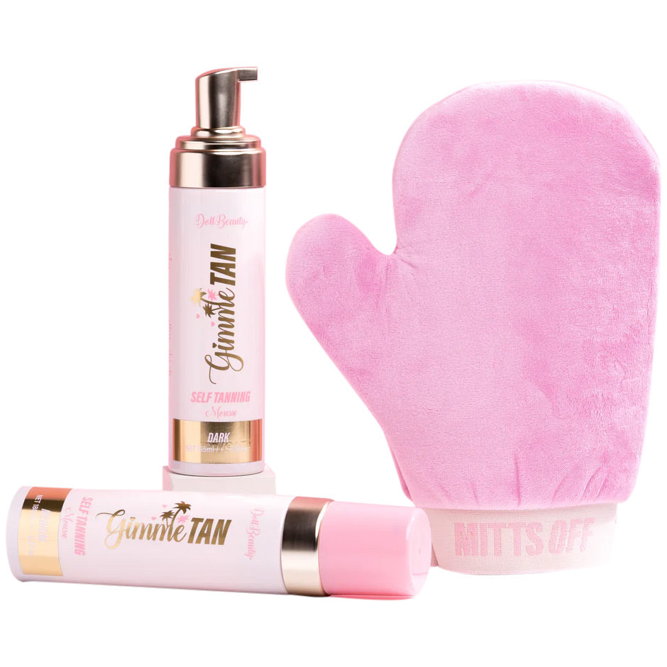 Doll Beauty Gimme Tan Self Tanning Mousse | False Eyelashes