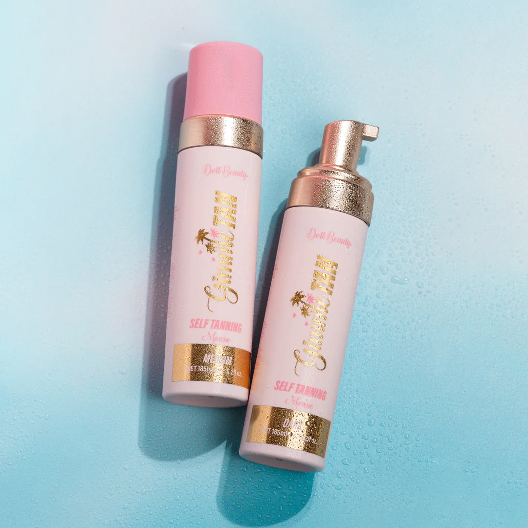 Doll Beauty Gimme Tan Self Tanning Mousse | False Eyelashes
