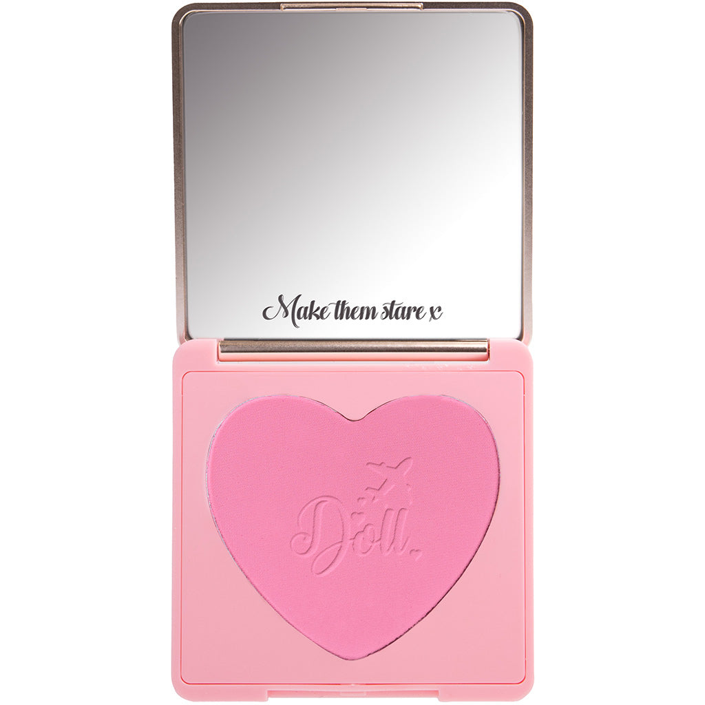 Doll Beauty Pretty Fly Powder Blusher (6g) | False Eyelashes