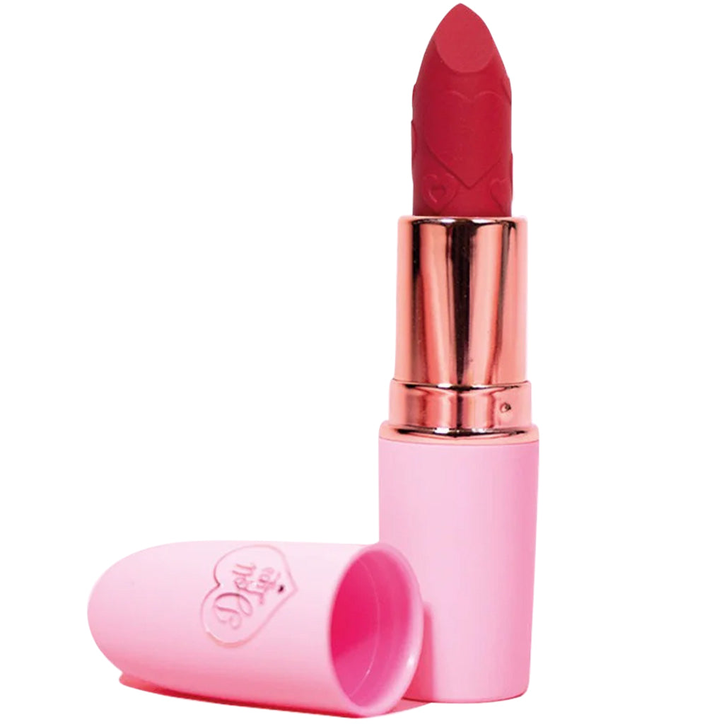 Doll Beauty Red Alert Lipstick - She's Well Red (3.8g) | False Eyelashes