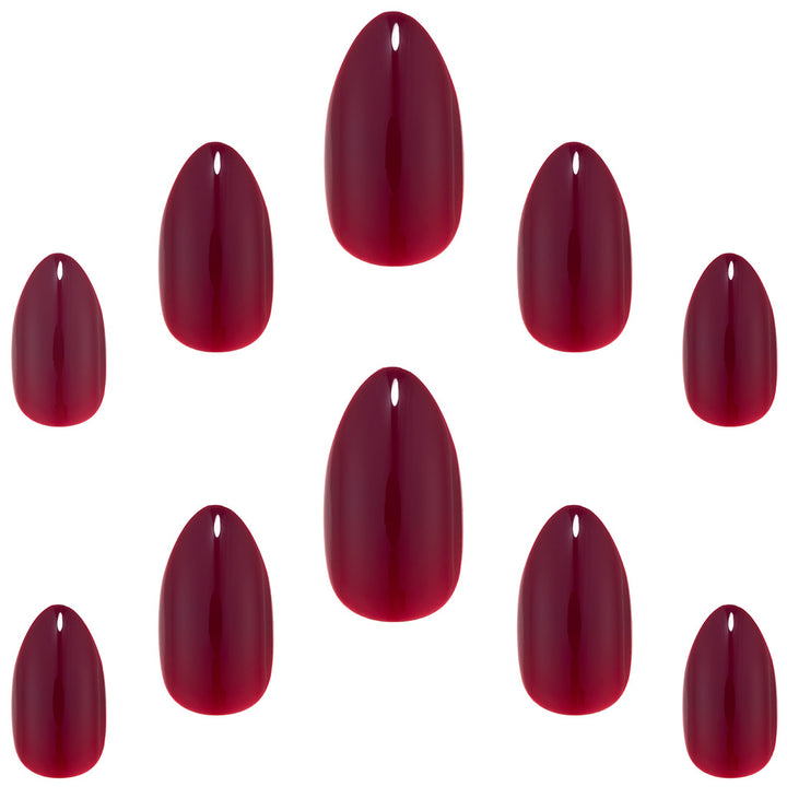 Elegant Touch False Nails Almond Short Length - Cherry Pie | False ...