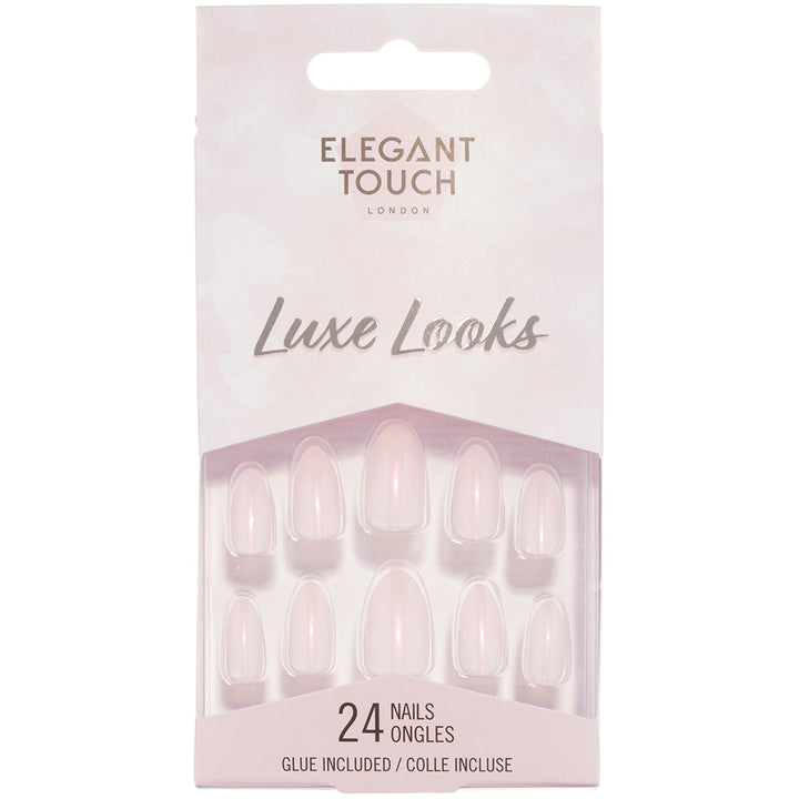 Elegant Touch Luxe Looks False Nails Stiletto Short Length - Sugar Gla ...