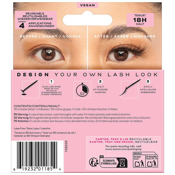 Eylure Cluster Lashes - Flirty No. 8 | False Eyelashes