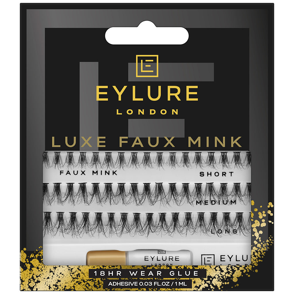 Eylure Luxe Faux Mink Individual Lashes | False Eyelashes