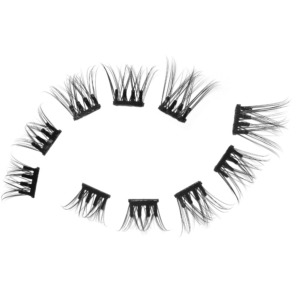Eylure Underlash Pre-Glued Salon Curl Clusters - Natural | False Eyelashes