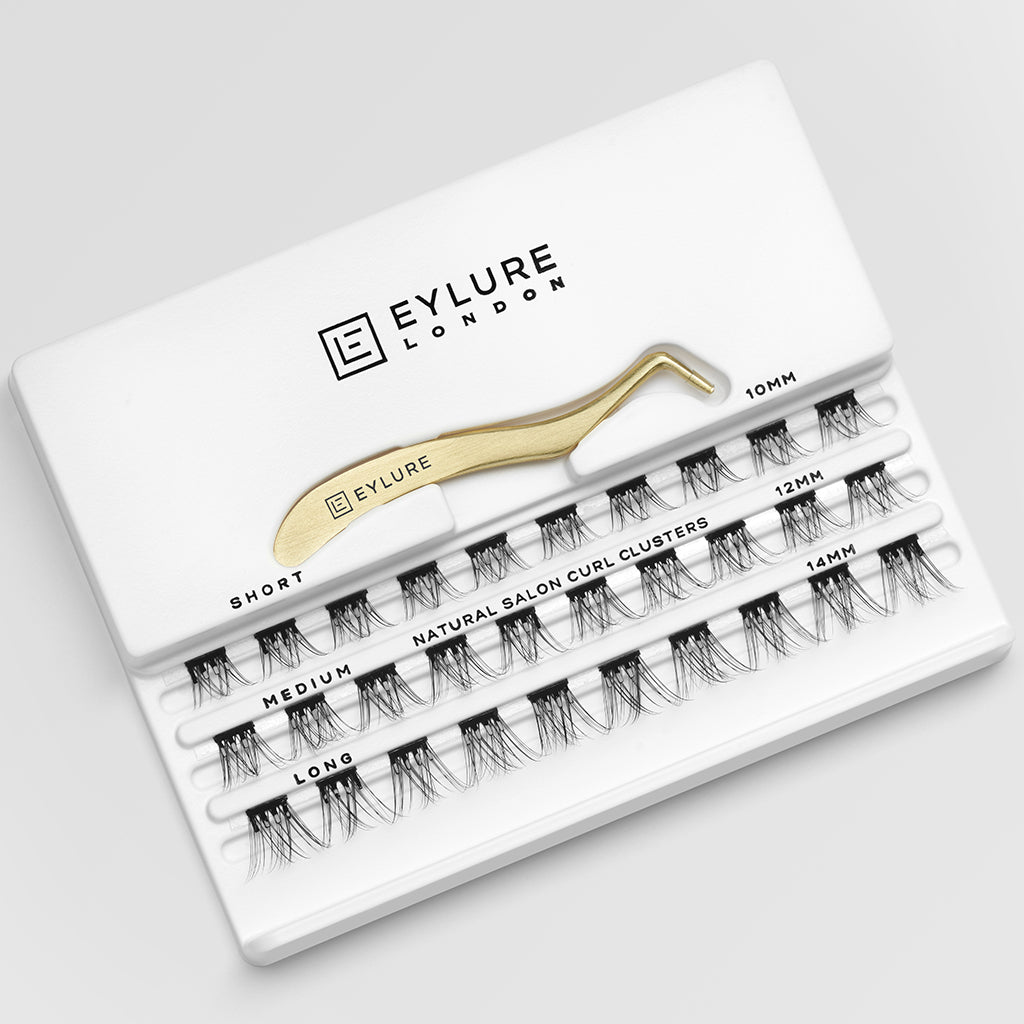 Eylure Underlash Pre-Glued Salon Curl Clusters - Natural | False Eyelashes