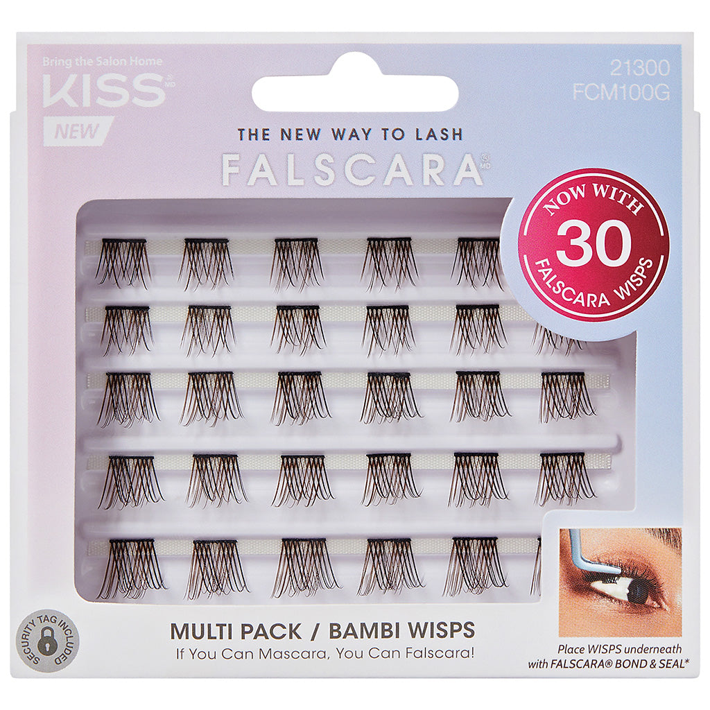 Kiss Falscara - Bambi Wisps Multipack (30 Pack) | False Eyelashes
