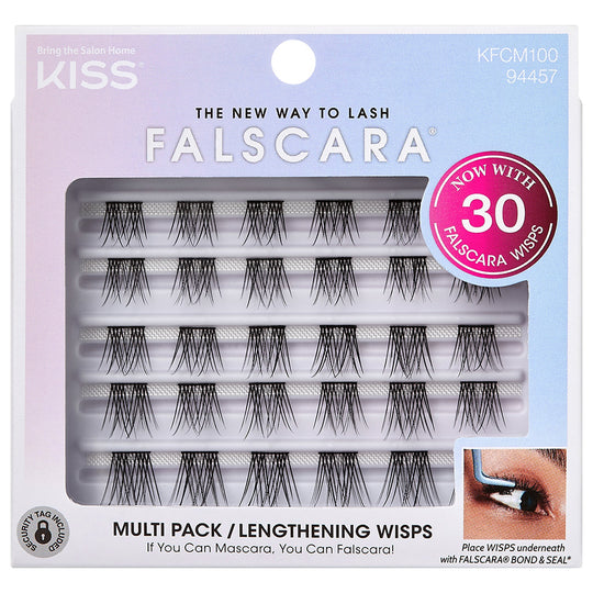 Kiss Falscara - Lengthening Wisps Multipack (30 Pack) | False Eyelashes