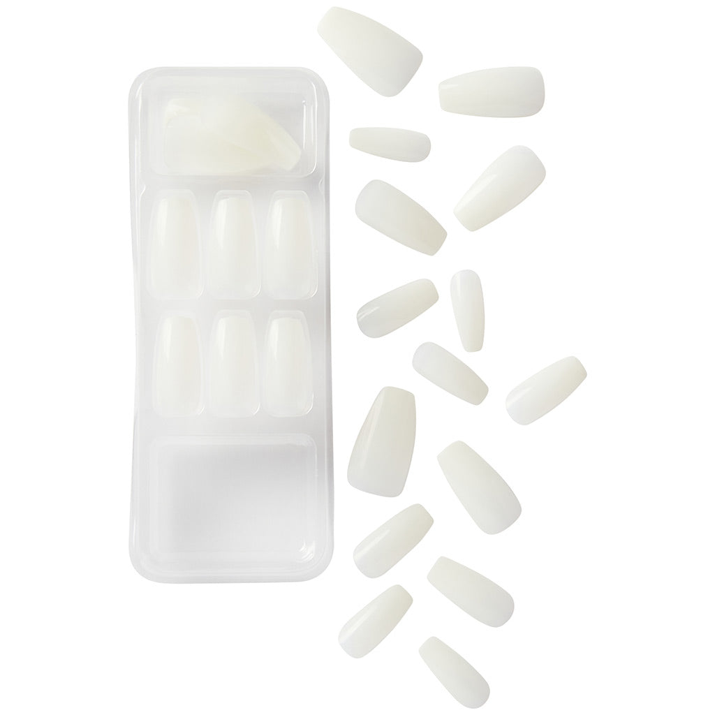 Kiss False Nails Acrylic Natural Nails - Born With It | False Eyelashes