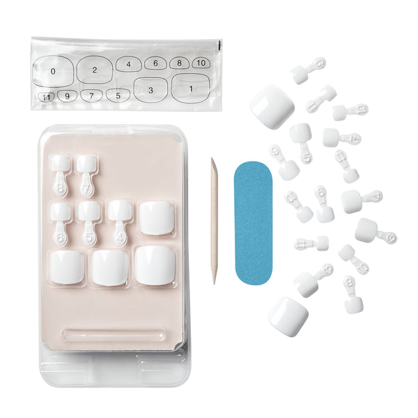 Kiss False Nails Salon Color Toe Nails - This Is Class | False Eyelashes