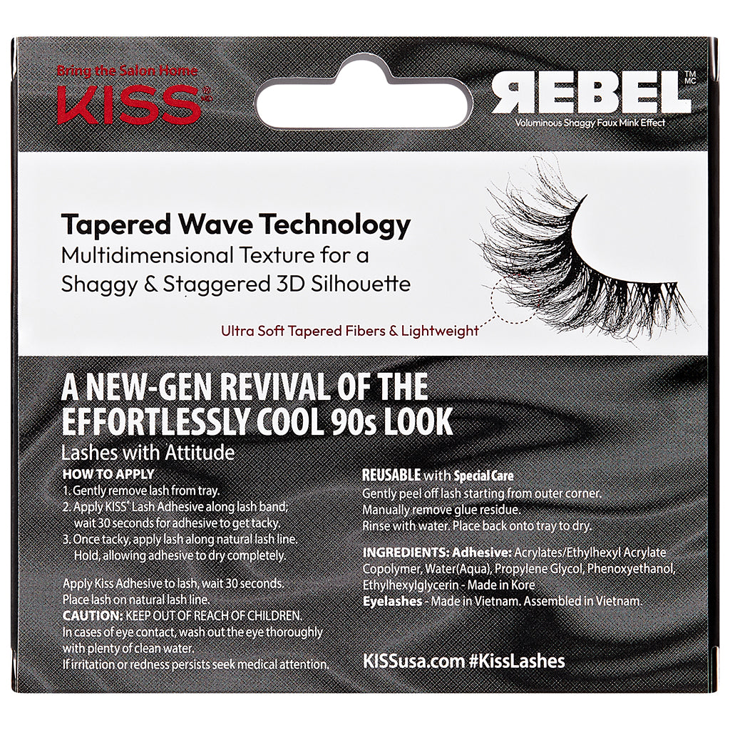Kiss Lash Couture Rebel Lashes - Rockstar | False Eyelashes