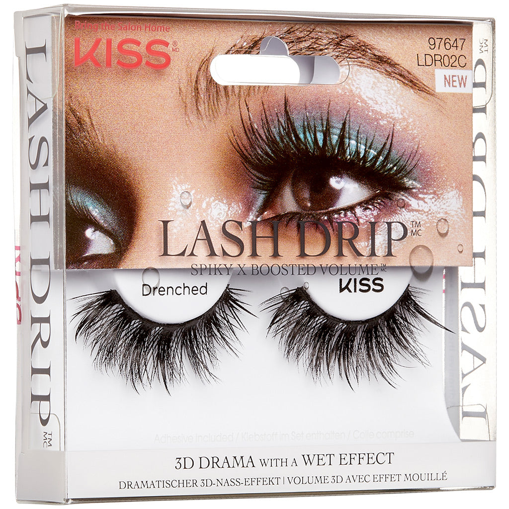 Kiss Lash Drip Lashes - Drenched | False Eyelashes