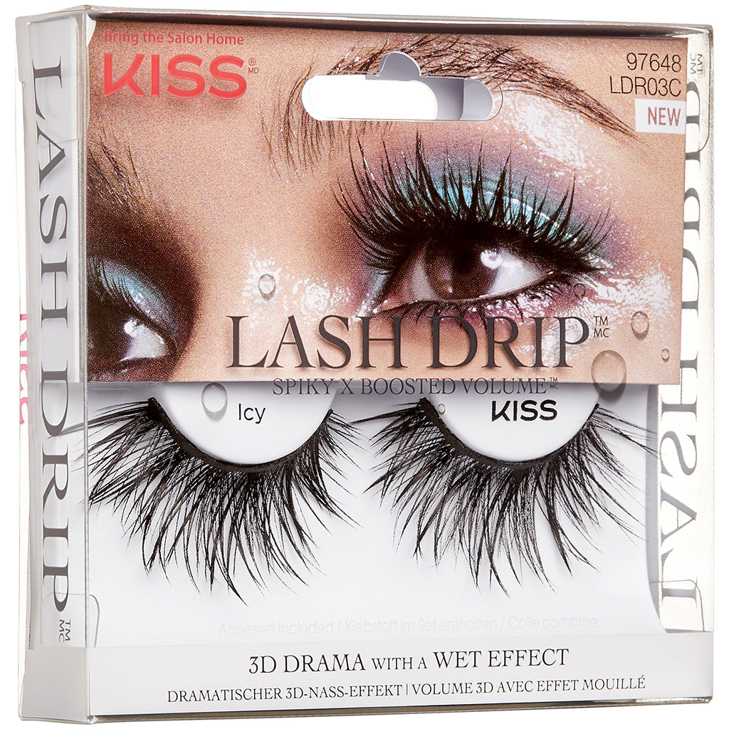 Kiss Lash Drip Lashes - Icy | False Eyelashes