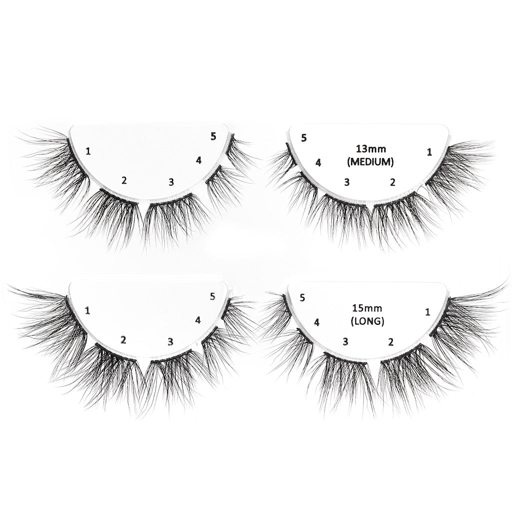 Lilly Lashes 3D Undercover Lash Extension Clusters - Espionage Medium ...