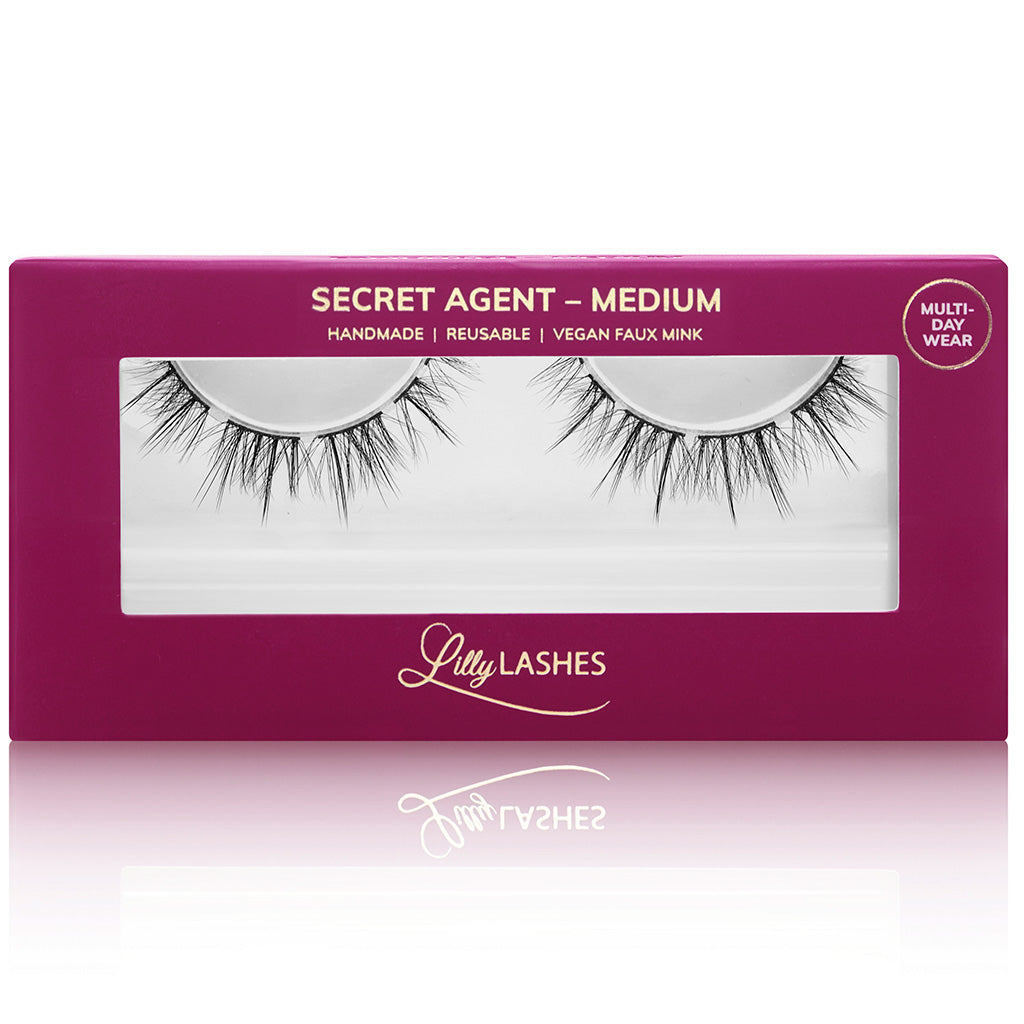 Lilly Lashes 3D Undercover Lash Extension Clusters - Secret Agent Medi ...