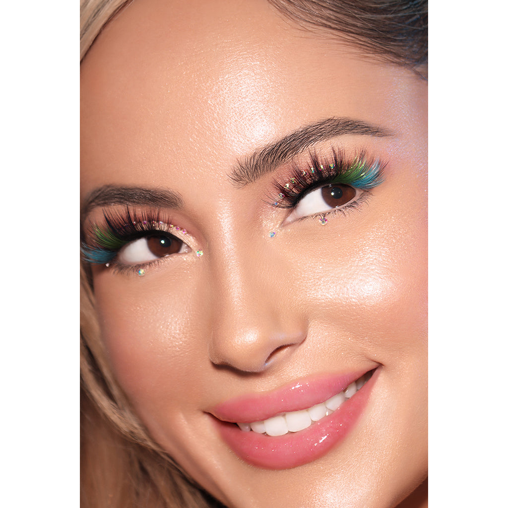 Lilly Lashes Multicolored Individual Lash Flares | False Eyelashes