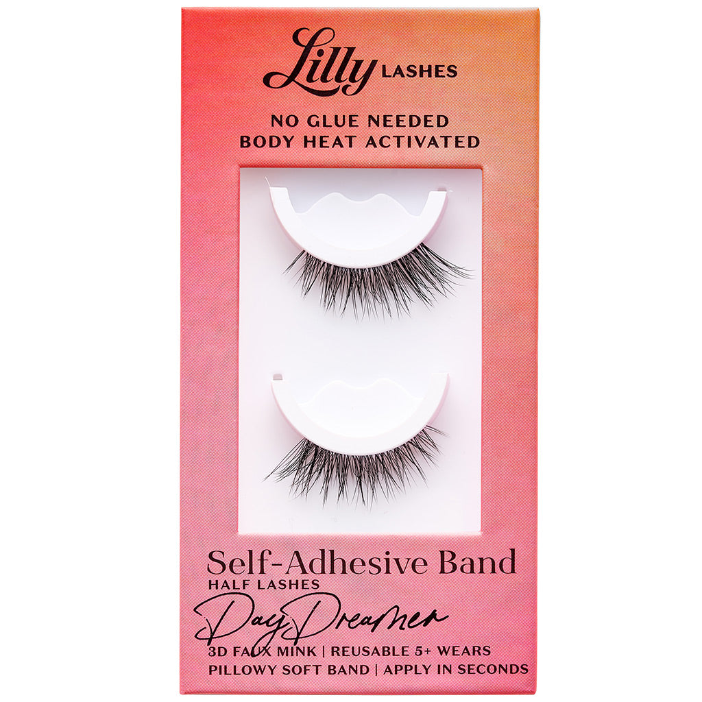 Lilly Lashes Self-Adhesive Band 3D Faux Mink Half Lashes - Day Dreamer ...