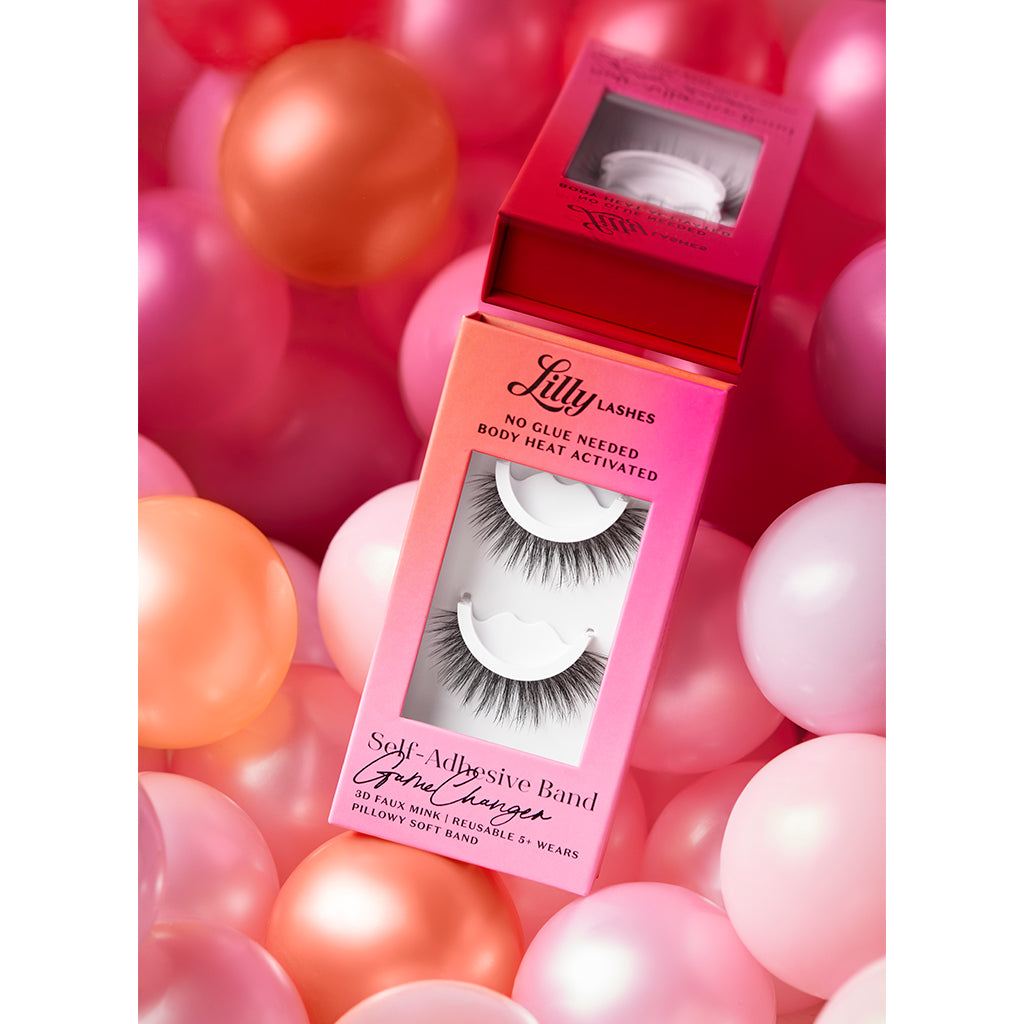 Lilly Lashes Self-Adhesive Band 3D Faux Mink Lashes - Game Changer ...