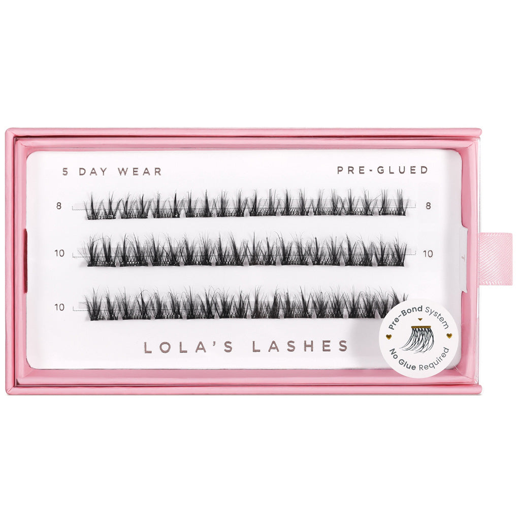 Lola's Lashes Pre-Glued Cluster Lashes - Petite Soft Definition | False ...