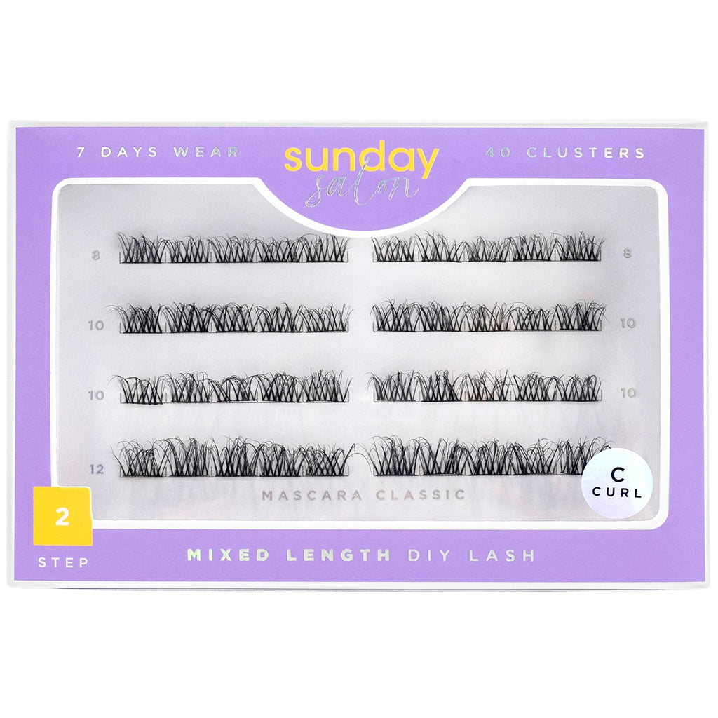 Lola's Lashes Sunday Salon Mixed Length DIY Clusters - Mascara Classic ...