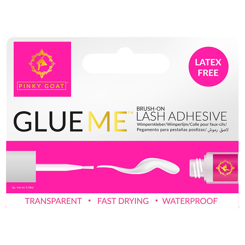 Pinky Goat Glue Me Latex Free Clear Lash Adhesive (5g) | False Eyelashes