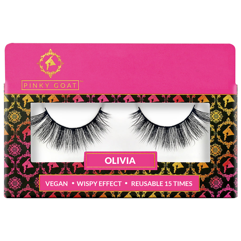 Pinky Goat Lashes - Olivia | False Eyelashes