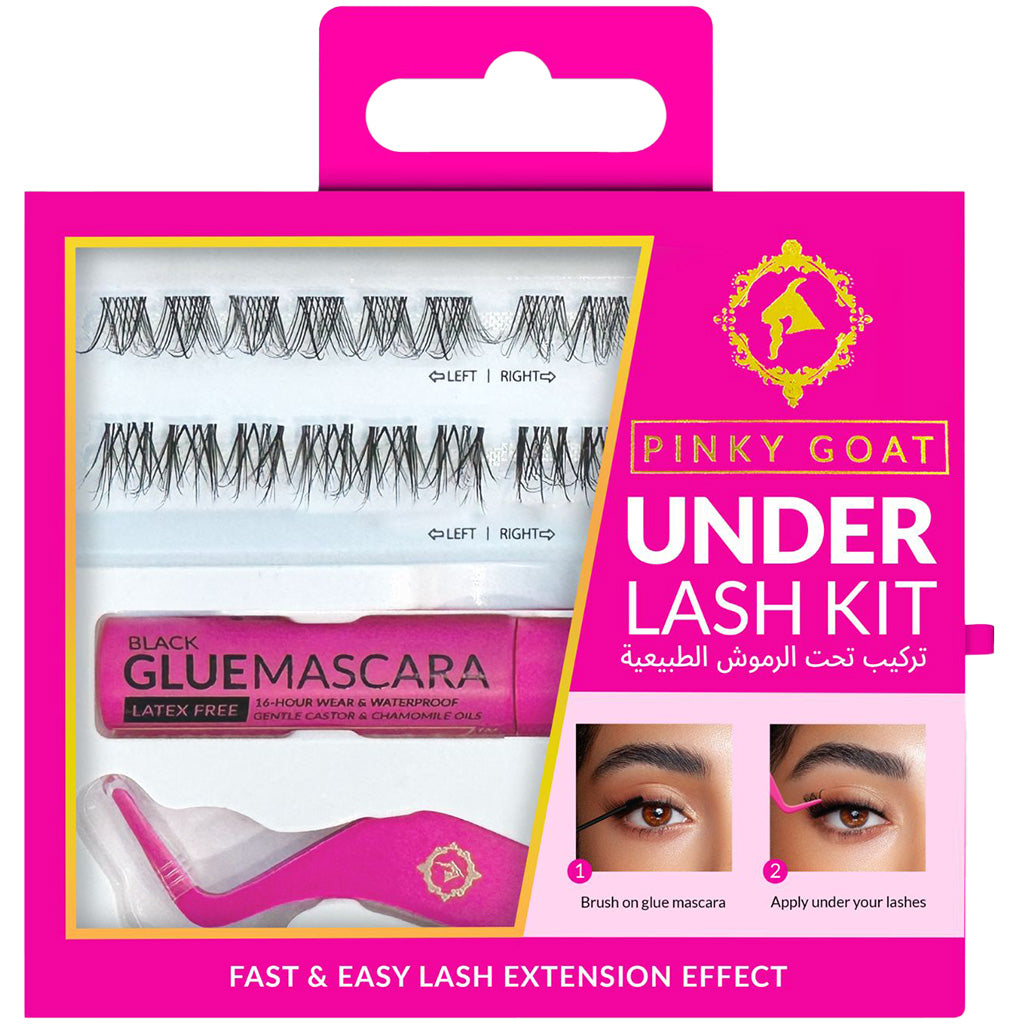 Pinky Goat Lashes - Under Lash Kit | False Eyelashes