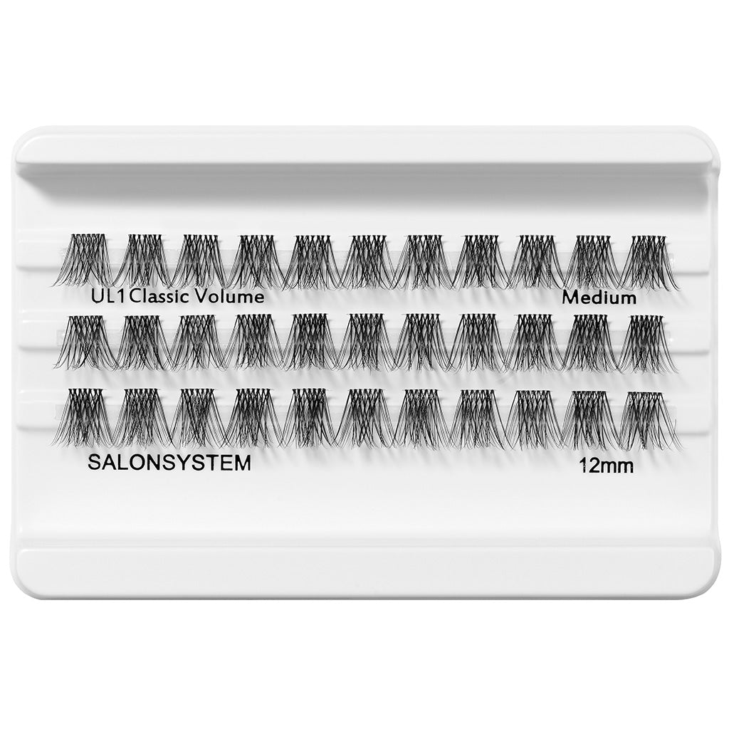 Salon System Underlash Lashes UL1 Classic Volume Medium | False Eyelashes