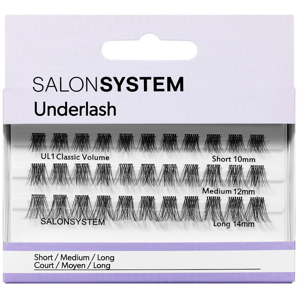 Salon System Underlash Lashes UL1 Classic Volume Mixed Length | False ...