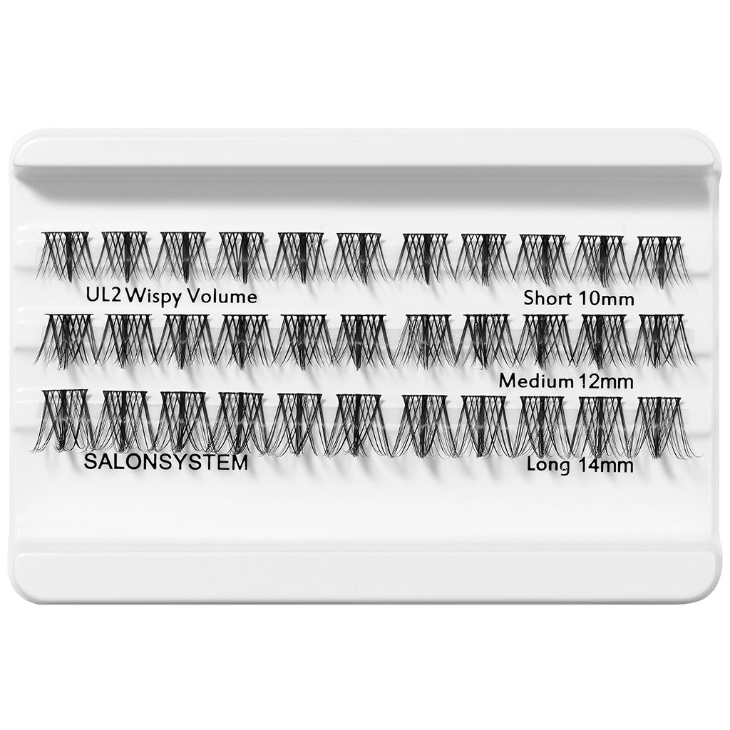 Salon System Underlash Lashes UL2 Wispy Volume Mixed Length | False ...