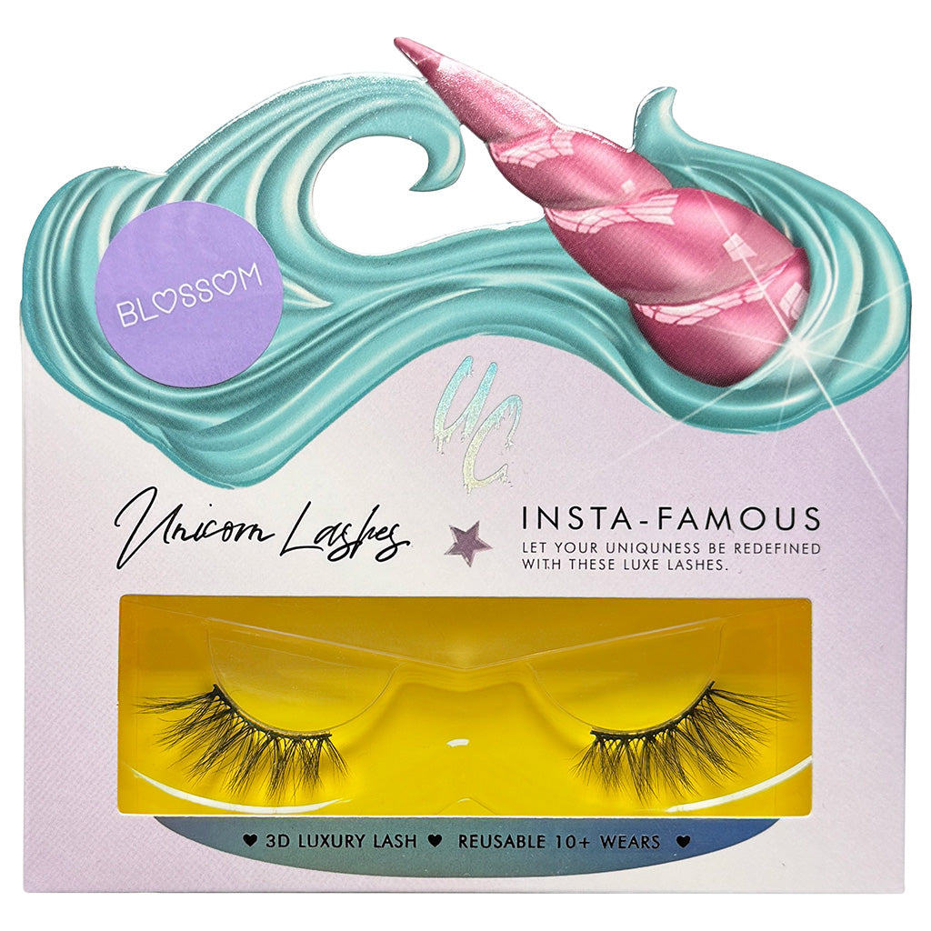 Unicorn Cosmetics 3D Faux Mink Corner Lashes - Blossom | False Eyelashes