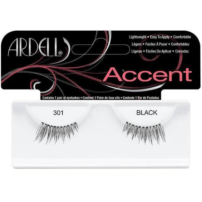 Ardell Accent Lashes 301 Black | False Eyelashes