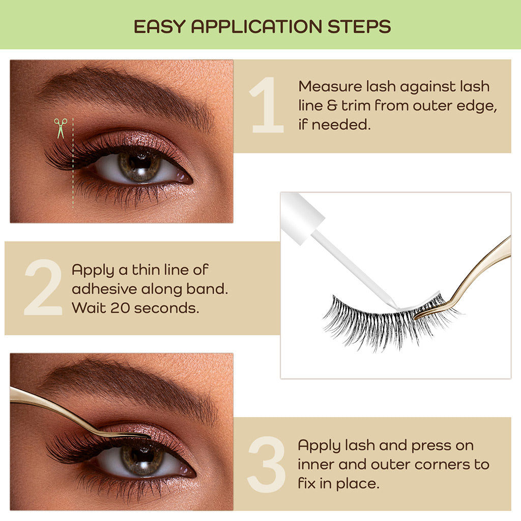 Eyecha Eco False Lashes - Maple | False Eyelashes