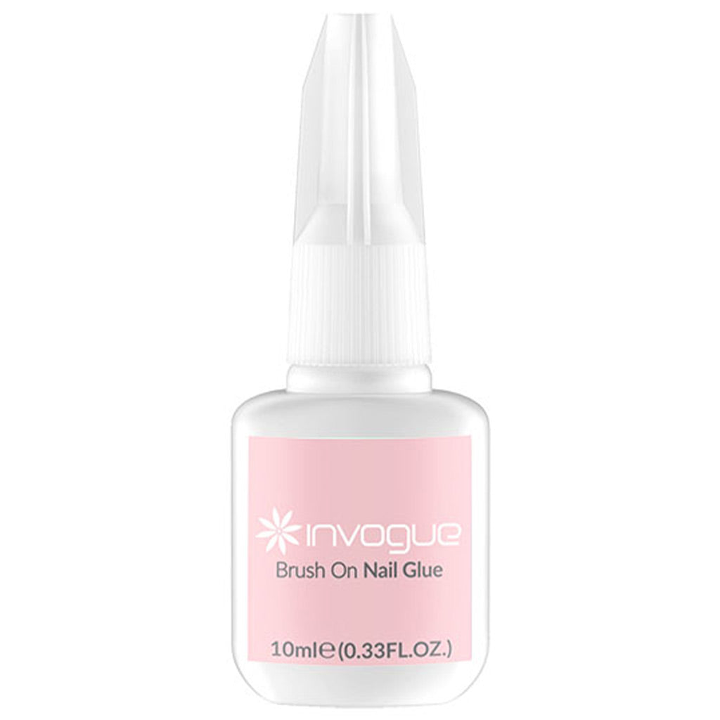 Invogue False Nails - Brush on Nail Glue (10ml) | False Eyelashes