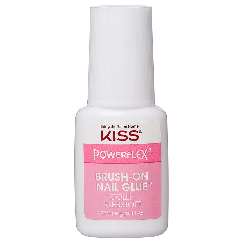 Kiss False Nails Powerflex Nail Glue - Brush-on (5g) | False Eyelashes