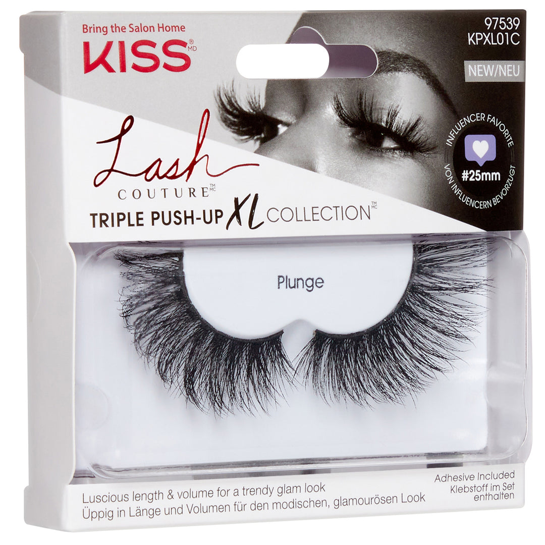 Kiss Lash Couture Triple Push-Up XL - Plunge | False Eyelashes