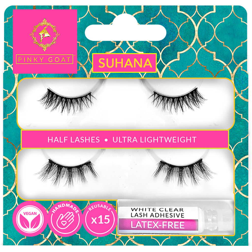 Pinky Goat Half Lashes Lash Set - Suhana | False Eyelashes
