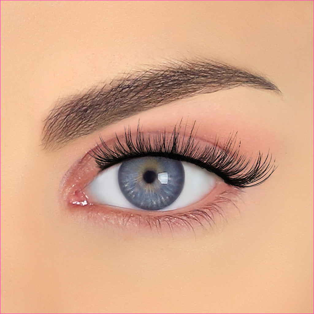 Pinky Goat Pre-Glued Lashes - Violet | False Eyelashes