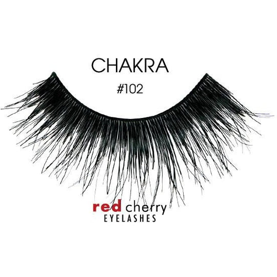 Red Cherry Lashes Style #102 (Chakra) | False Eyelashes