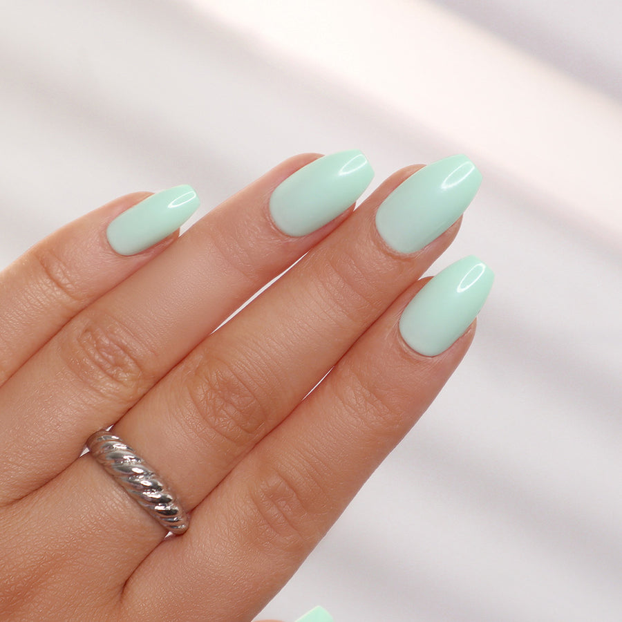 SOSU by SJ False Nails Ballerina Medium Length - Mojito | False Eyelashes