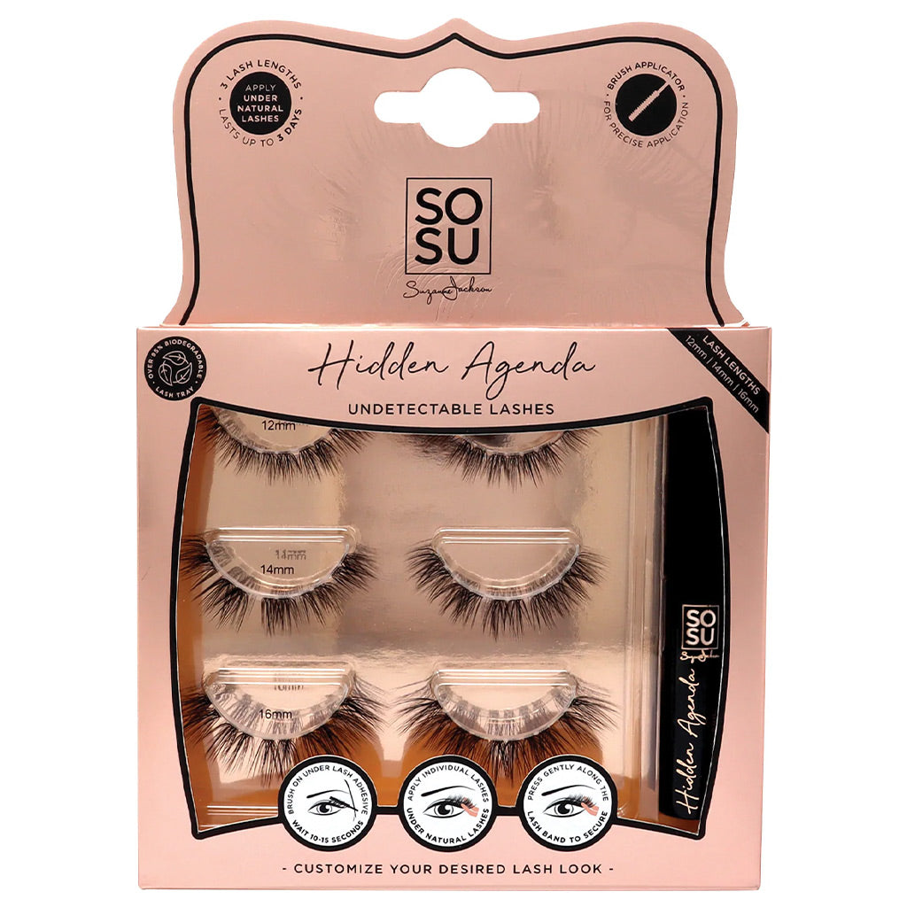 SOSU by SJ Hidden Agenda False Eyelashes 12-16mm | False Eyelashes