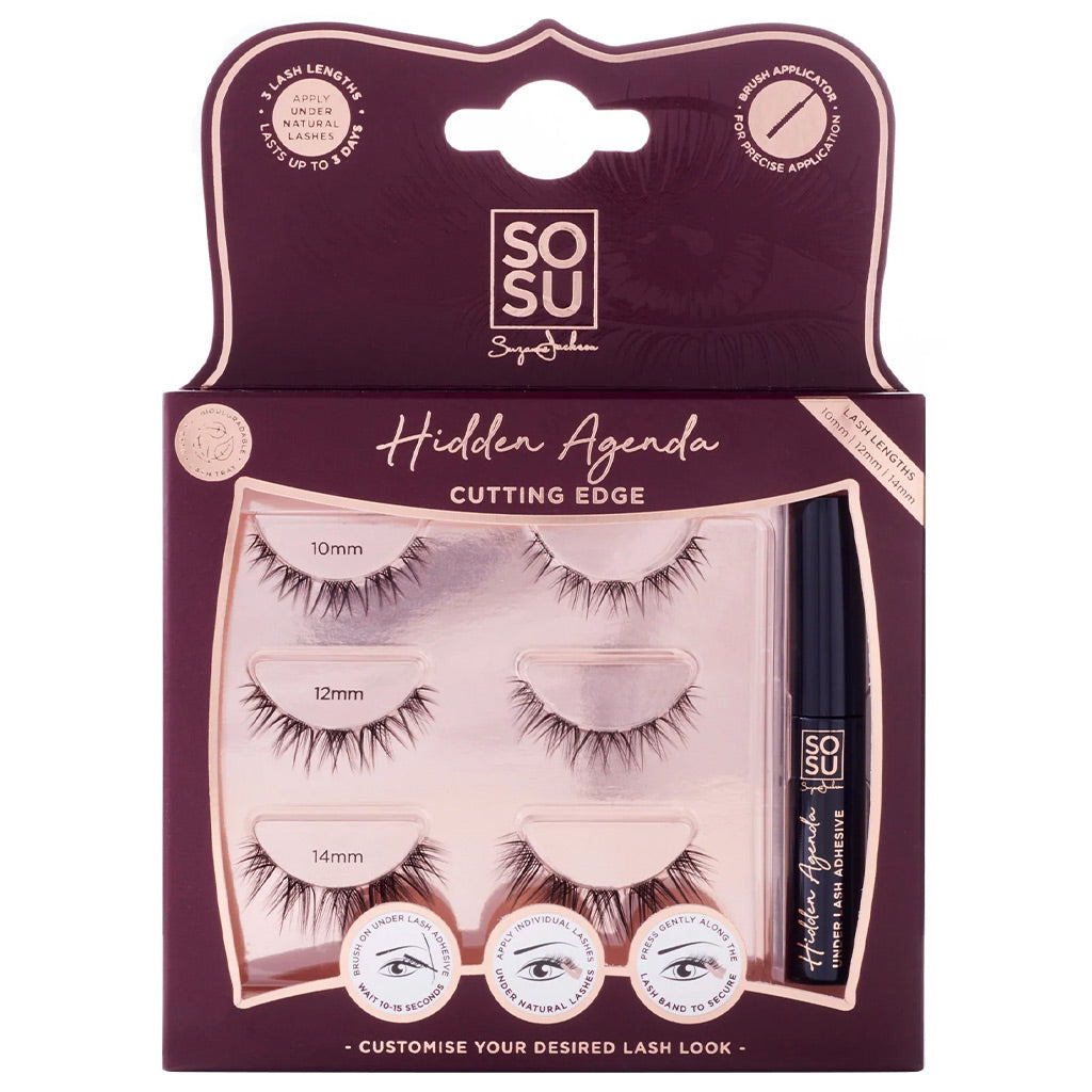 SOSU by SJ Hidden Agenda False Eyelashes - Cutting Edge | False Eyelashes