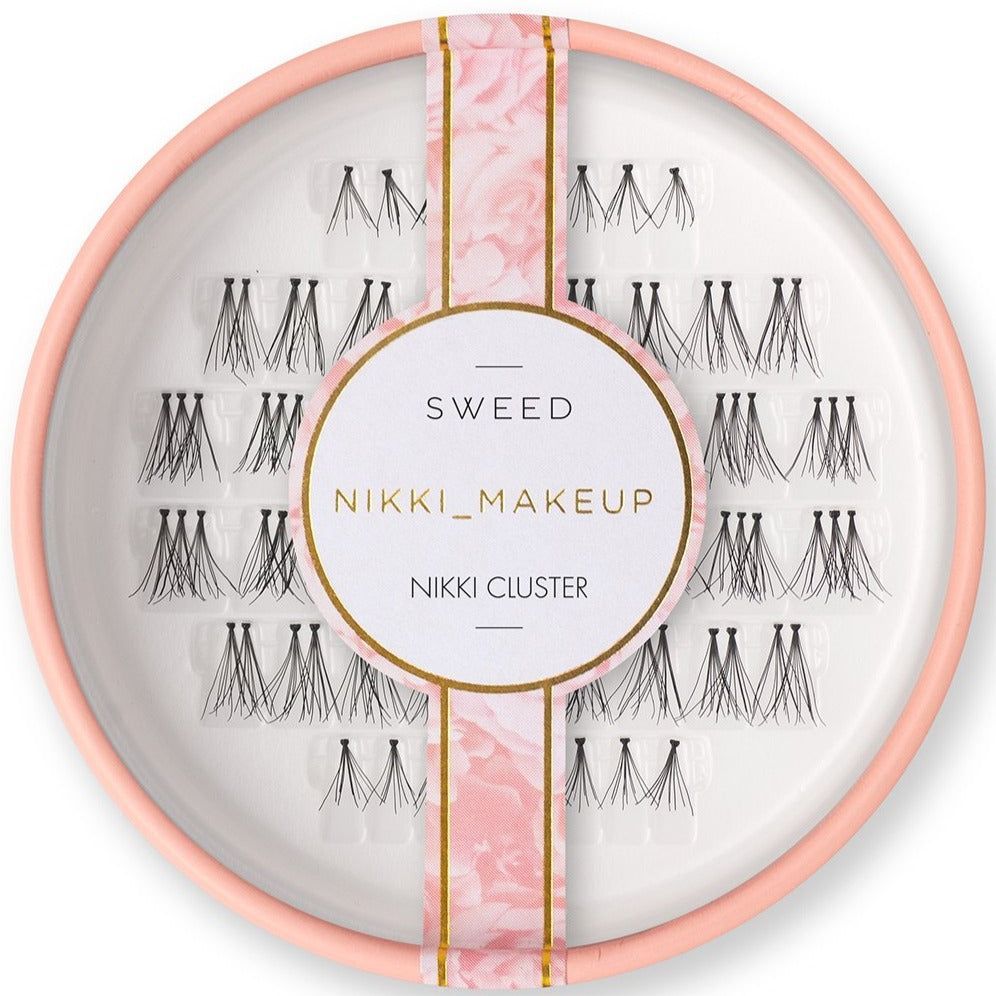 SWEED x Nikki_Makeup - Nikki Cluster (7, 8, 10, 12mm) | False Eyelashes