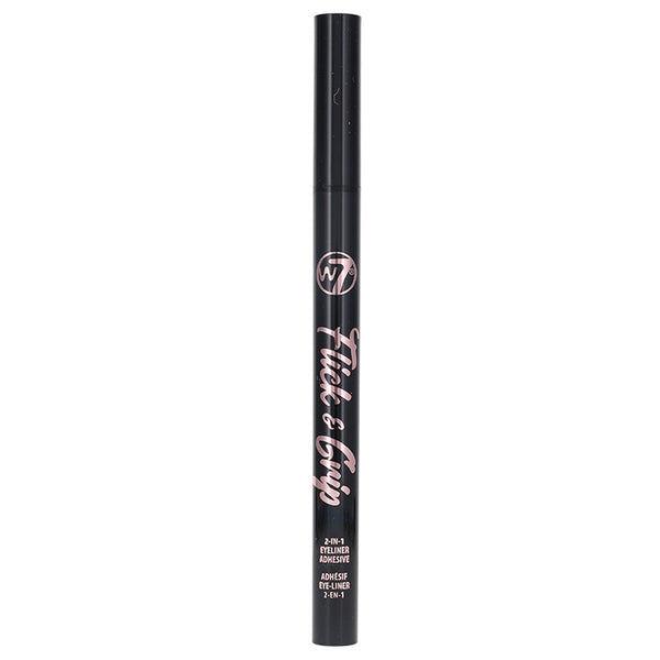 W7 Flick & Grip 2-in-1 Eyeliner Adhesive Black (1ml) | False Eyelashes